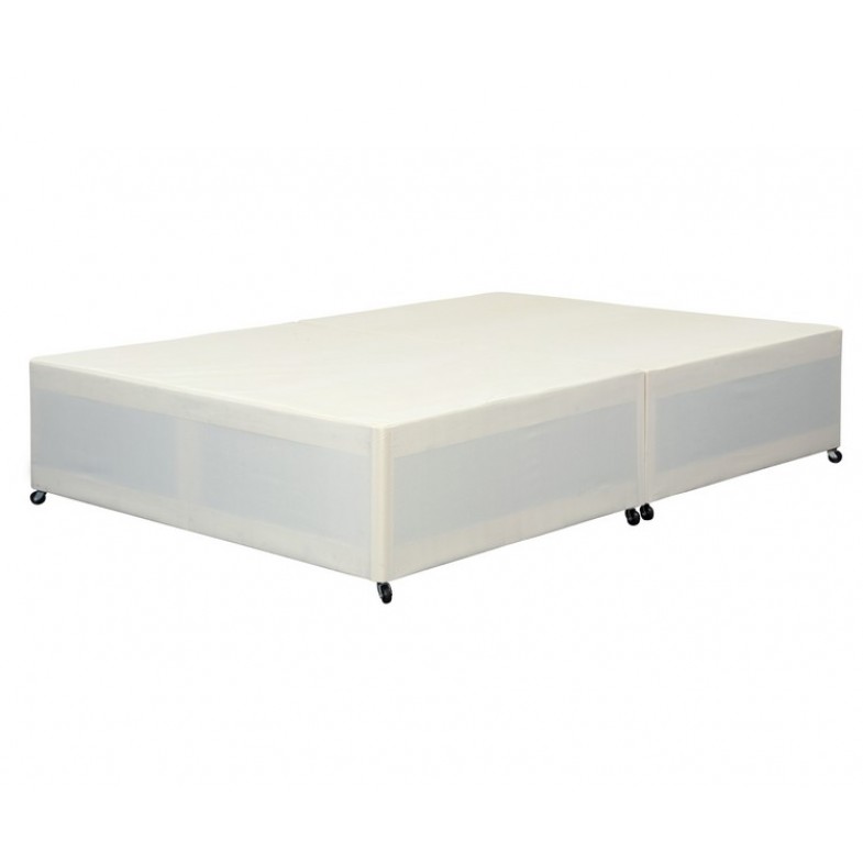 Cotton Small Double 4ft Cream Divan Base